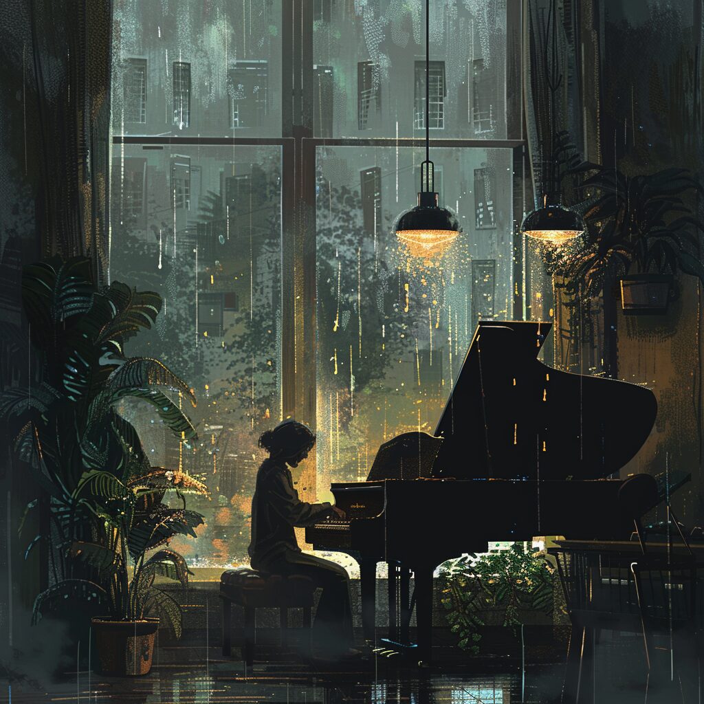 Chill Piano - Every Drop, a Thought - YouTuber向けロイヤリティフリーBGM「BGM LIBRARY」